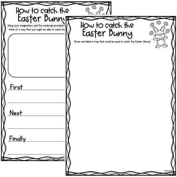 How to Catch the Easter Bunny STEM Activity - Top Teacher