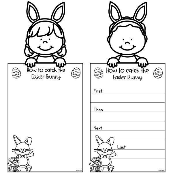 How to Catch the Easter Bunny Writing Craftivity - Top Teacher
