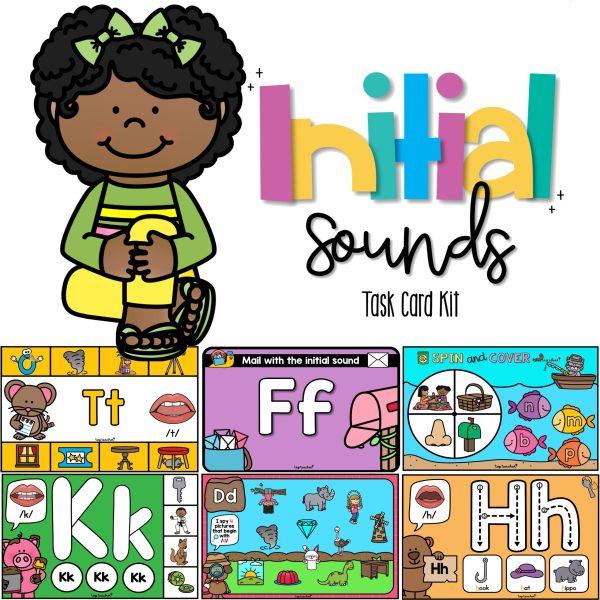 Initial Sound Task Card PACKAGE - Top Teacher