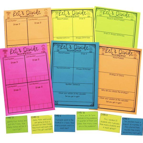 Let's Divide: Word Problems Worksheets - Top Teacher