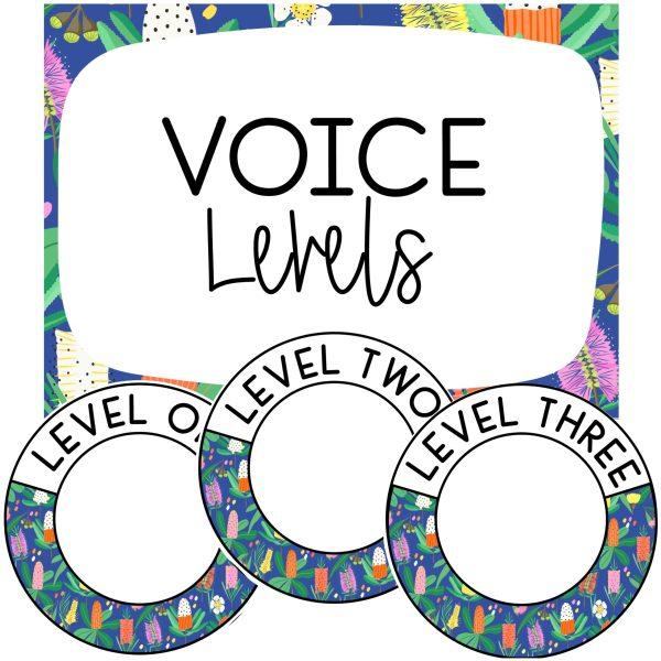 Voice/Noise Level Light Display Let’s Bloom Print - Top Teacher