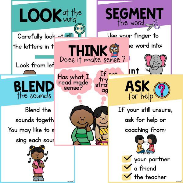 Reading Strategy Posters Animalia - Top Teacher