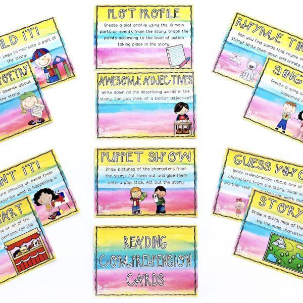 Reading Task Cards - Top Teacher