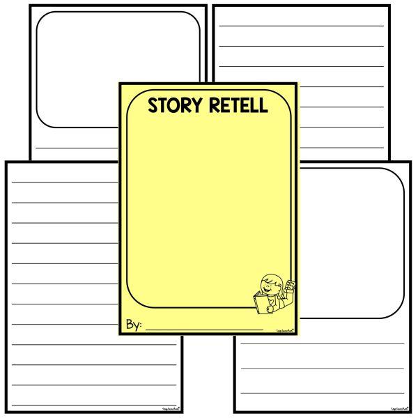 Retell Story Map Templates - Top Teacher