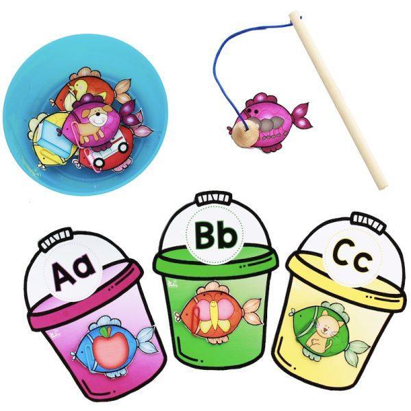Initial Sounds Fishing Game - Top Teacher