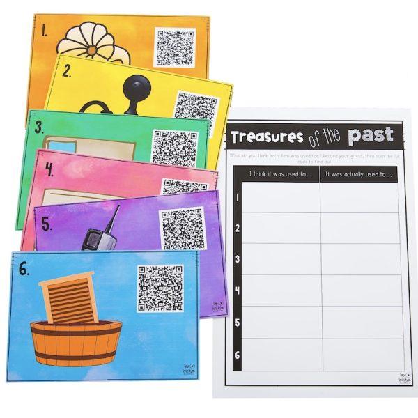 QR Code Write the Room: Treasures from the Past - Top Teacher