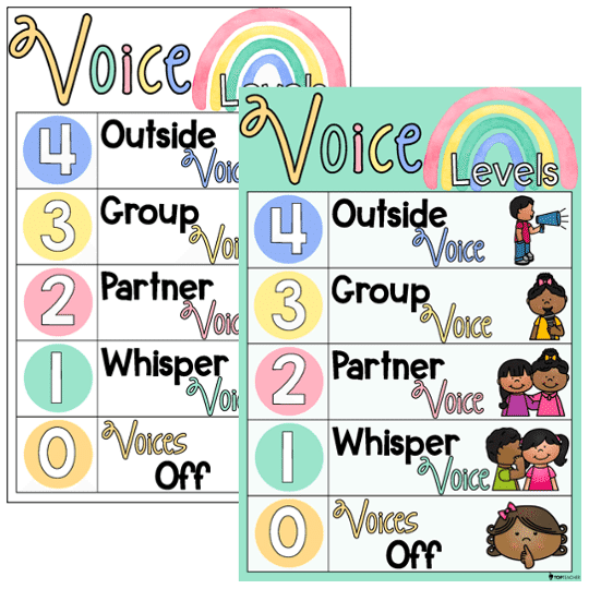 Behaviour Bingo Rainbow - Top Teacher