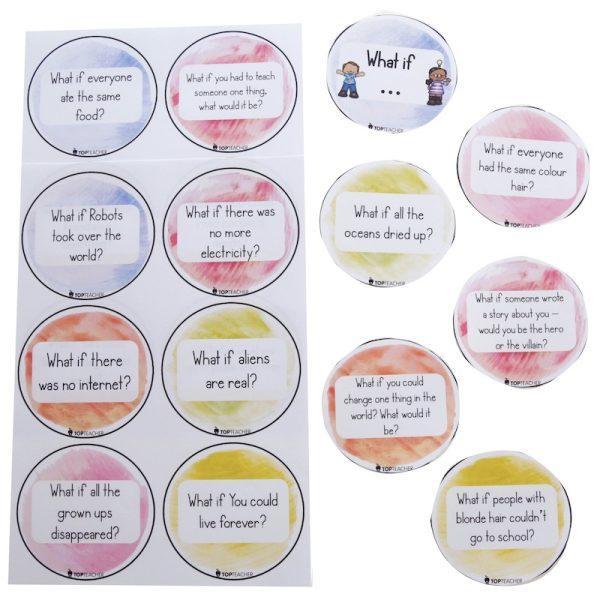What If? Oral Language Prompts - Top Teacher