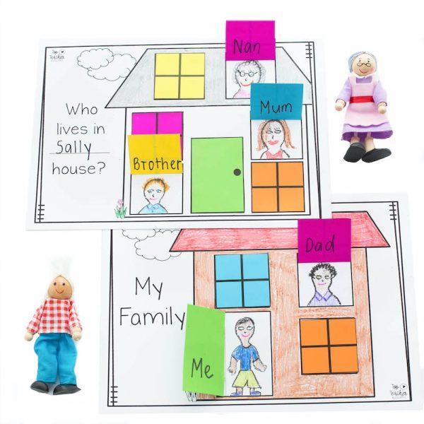 Who Lives in My House? Family Members Activity - Top Teacher