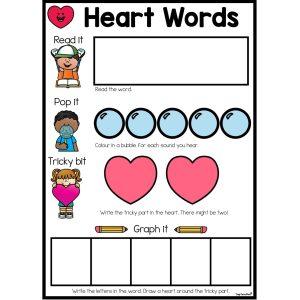 Heart Words POWERPOINT - Top Teacher