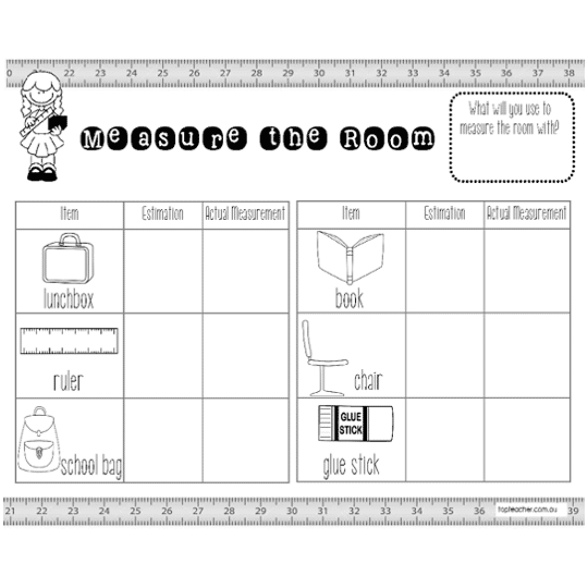 World Records: Informal Units Worksheets - Top Teacher