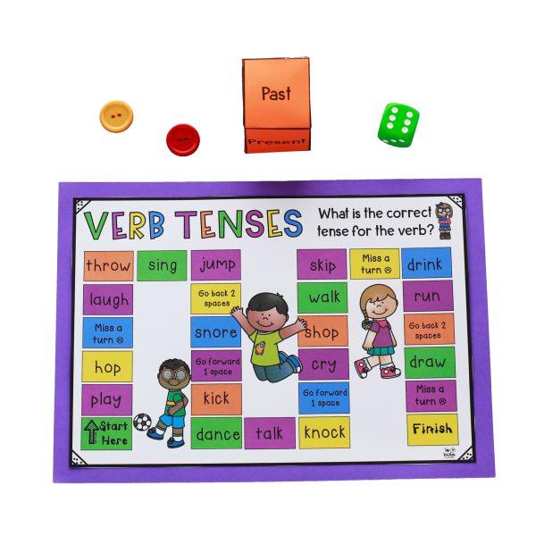 Verb Tenses Game - Top Teacher