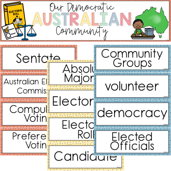 Civics & Citizenship Year 5 Display PACKAGE - Top Teacher