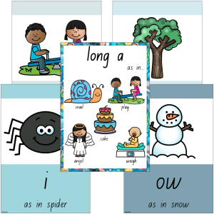 Digraph Posters Ocean Wonderland - Top Teacher
