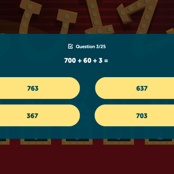 3-Digit Numbers LET’S QUIZ - Top Teacher