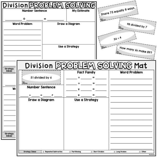 Division Diagram Detectives - Top Teacher