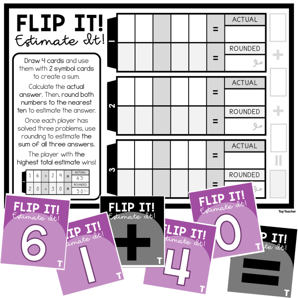 Rocket Rounding Worksheet - Top Teacher