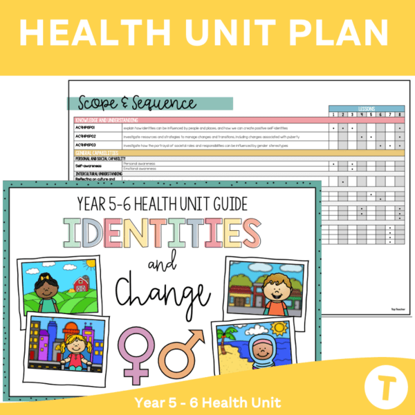 Health Foundation Identities & Change UNIT PLAN - Top Teacher