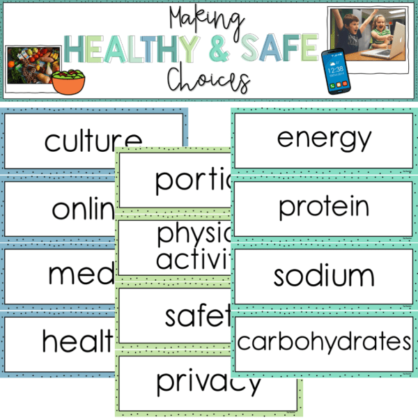 Health Years 5 & 6 Making Healthy & Safe Choices UNIT PLAN - Top Teacher