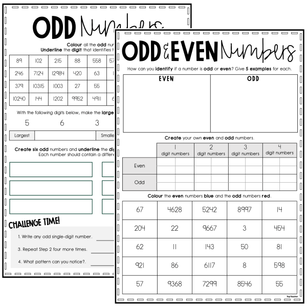 Odd & Even Numbers - Top Teacher