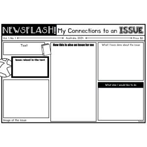 My Text Connections Worksheet - Top Teacher