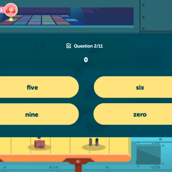 Numeral & Word Match: 0-10 LET’S BUILD - Top Teacher