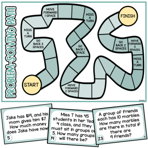 CUBES Problem Solving Mat - Top Teacher