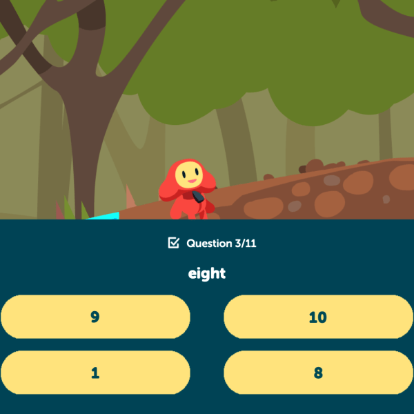 Word & Numeral Match: 0-10 LET’S HIKE - Top Teacher