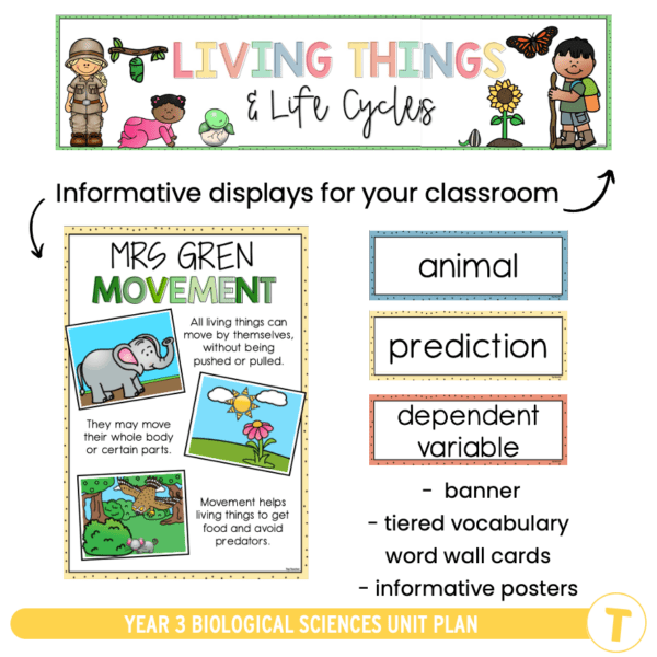 Biological Sciences Year 3 UNIT PLAN - Top Teacher