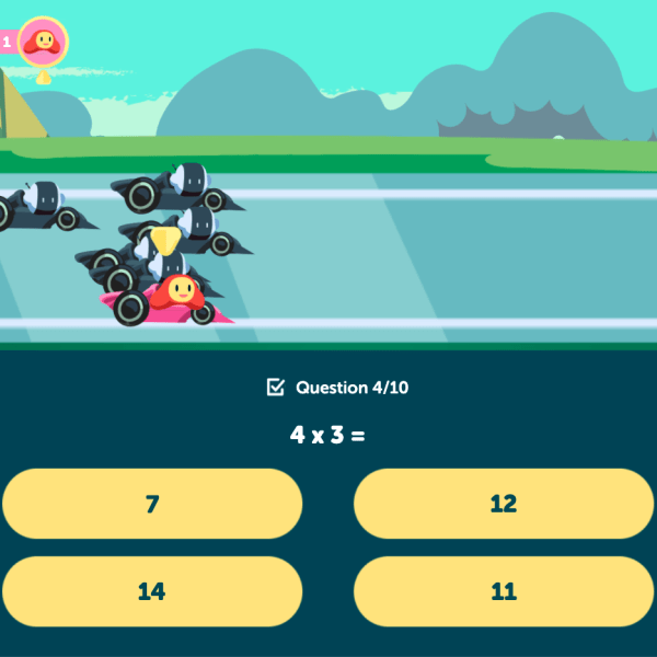 x3 Times Tables LET'S RACE - Top Teacher
