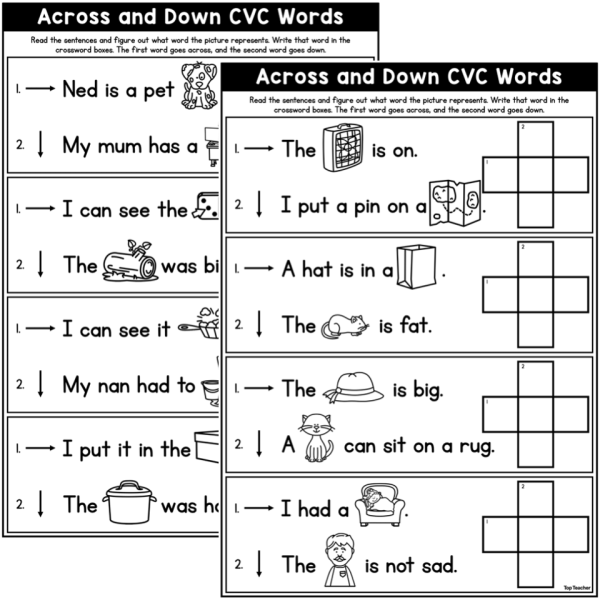 Alphabet Craft Printable Templates PACKAGE - Top Teacher