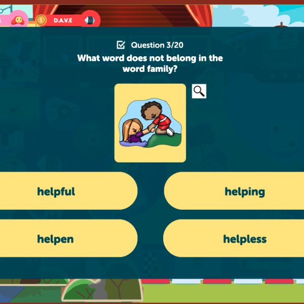 Which Word Does Not Belong in the Word Family? LET'S ROLL - Top Teacher