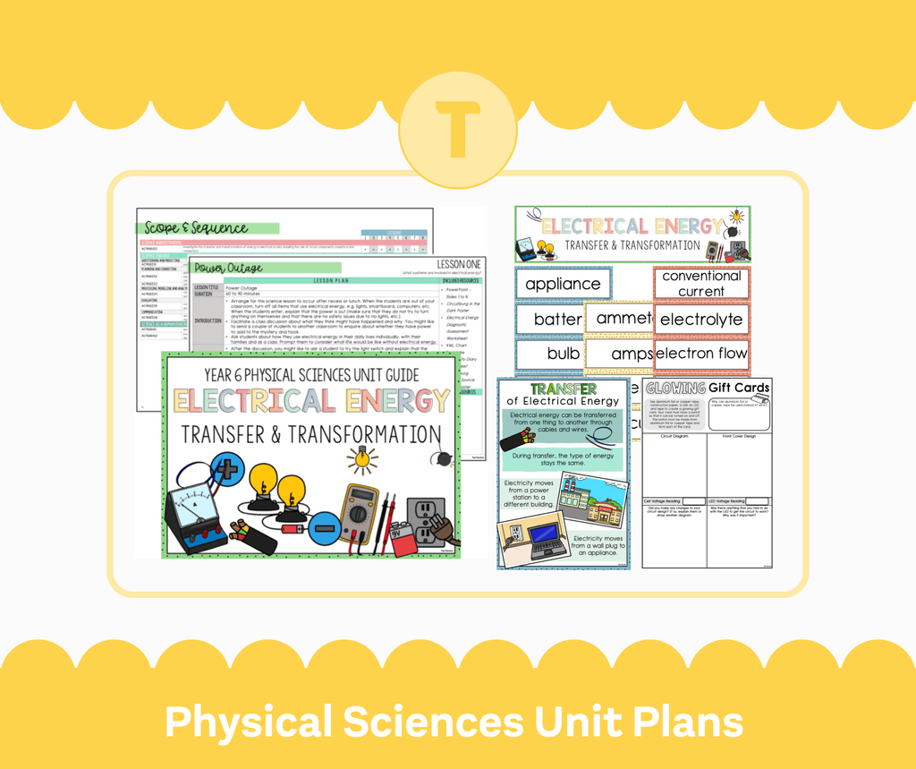Introducing our Physical Sciences Unit Plans! - Top Teacher