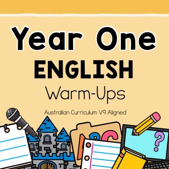 Year 1 English Warm Ups POWERPOINT - Top Teacher