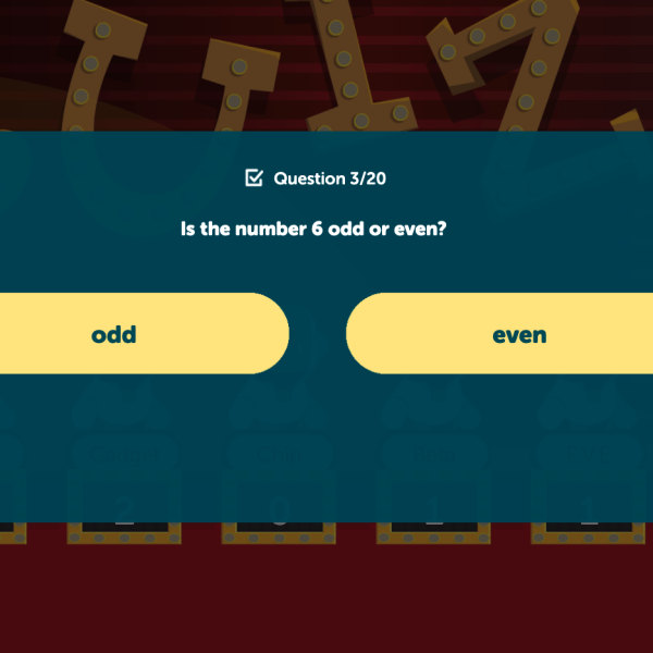 Odd or Even: Less than 20 LET'S QUIZ - Top Teacher