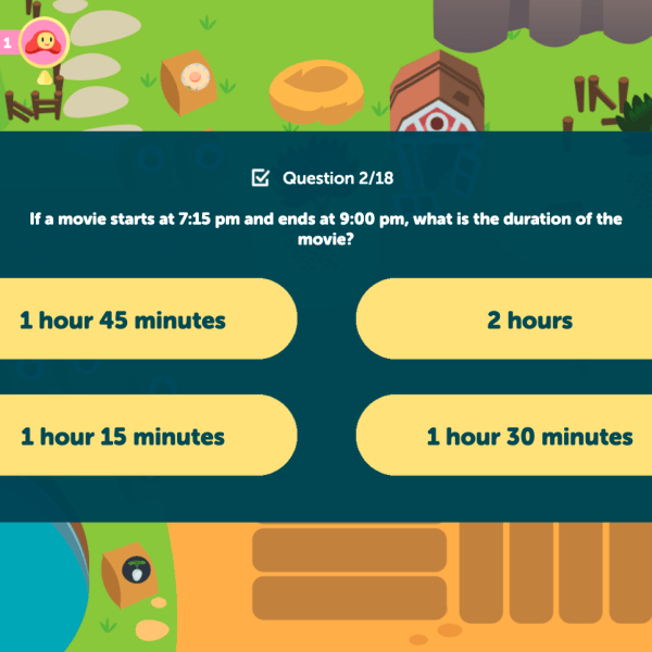 Duration of Time LET’S FARM - Top Teacher