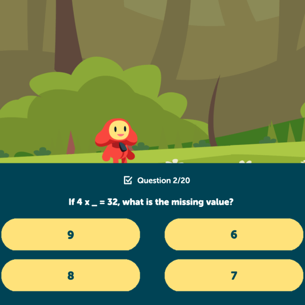 Finding Unknown Values: Multiplication LET'S HIKE - Top Teacher