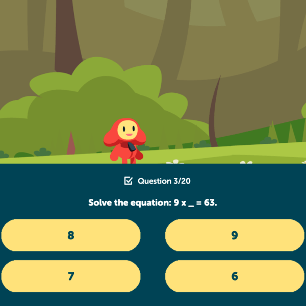 Finding Unknown Values: Multiplication LET'S HIKE - Top Teacher