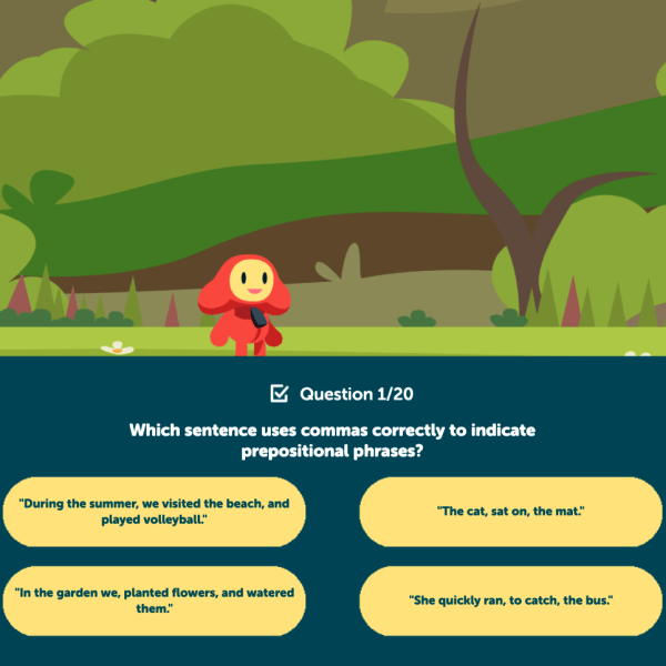 Prepositional Phrases LET'S HIKE - Top Teacher