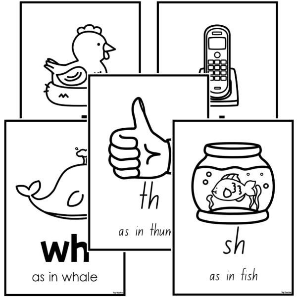 Free Digraph Posters English Phonics Teaching Phonics 750x750