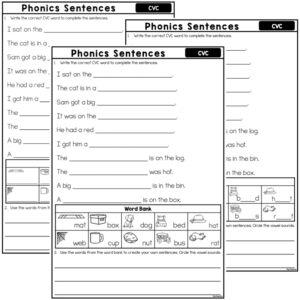 Phonics Sort Worksheet: ff, ll, ss, zz - Top Teacher