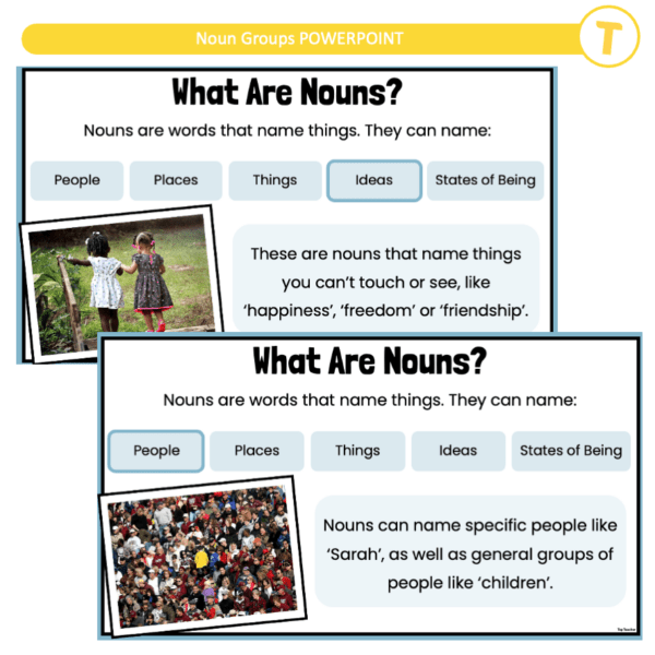 Noun Groups POWERPOINT - Top Teacher