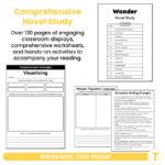 Wonder Novel Study PACKAGE - Top Teacher