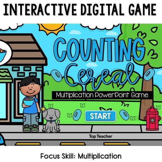 Counting Cereal: Multiplication POWERPOINT - Top Teacher