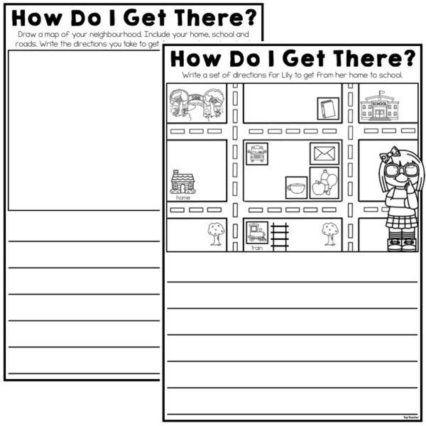 Following Directions: Grid Worksheets - Top Teacher