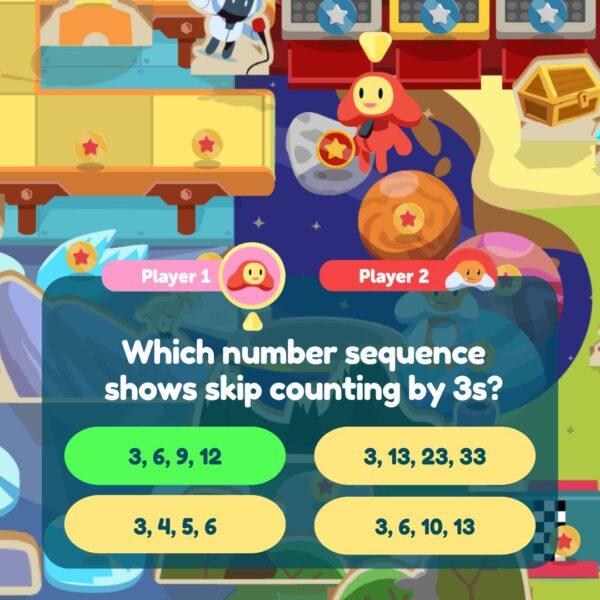 Skip Counting by 3s LET’S ROLL - Top Teacher