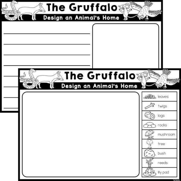 The Gruffalo: Design an Animal’s Home Activity - Top Teacher