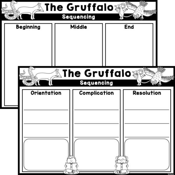 The Gruffalo: Sequencing Worksheets - Top Teacher
