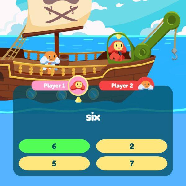 Word & Numeral Match: 0-10 LET’S SAIL - Top Teacher