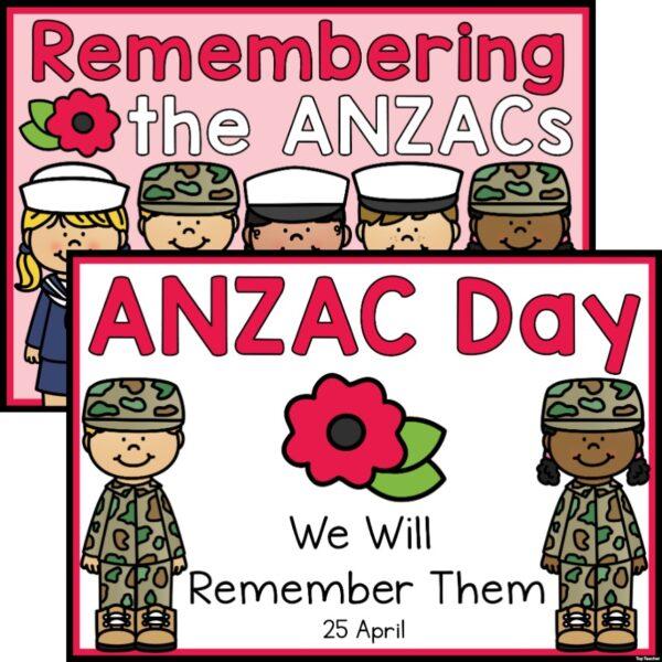 ANZAC Day Display Posters - Top Teacher